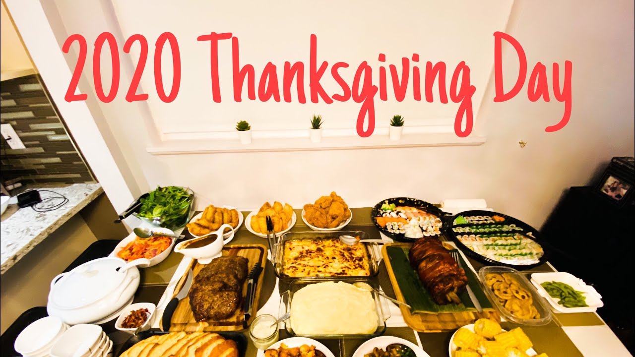 Thanksgiving dinner 2020 - YouTube