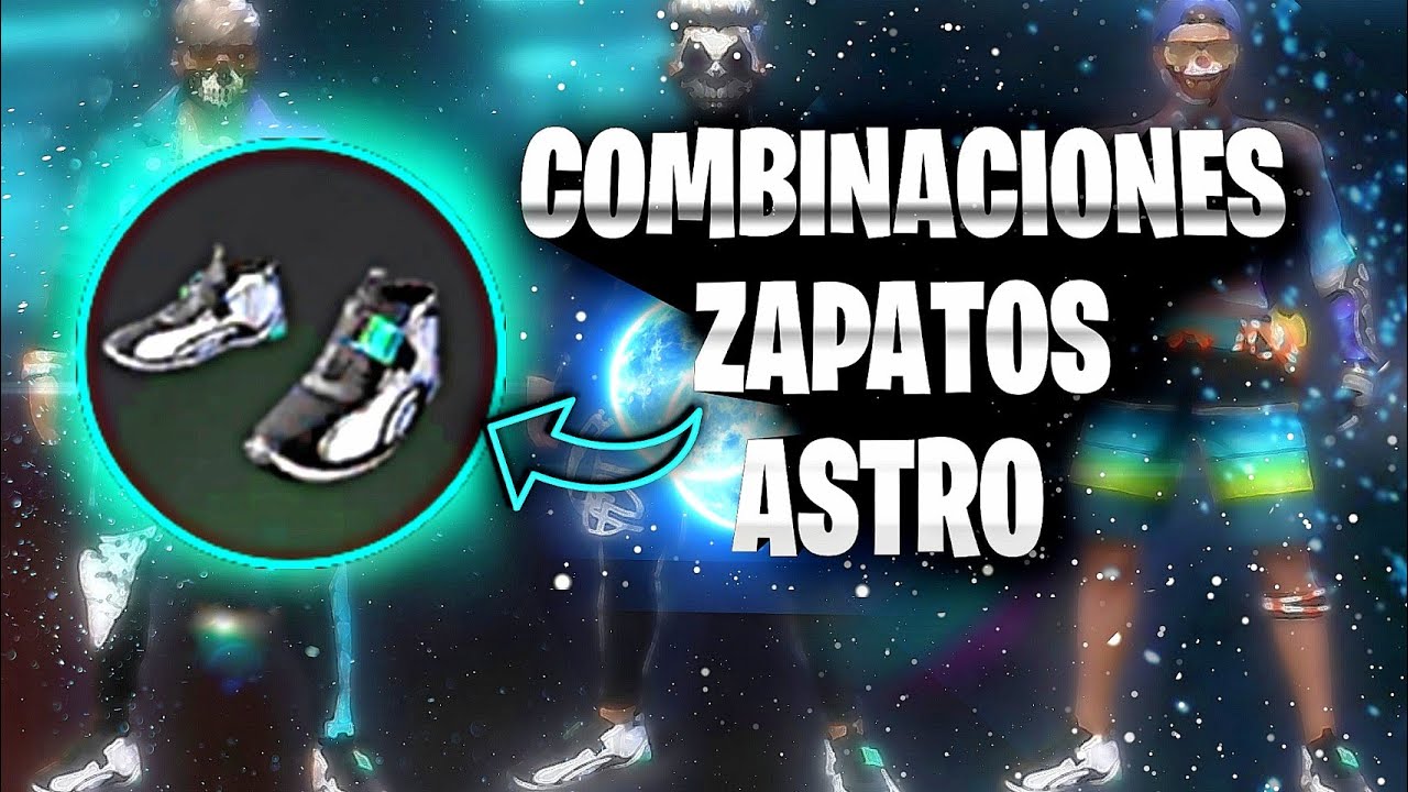 *ZAPATOS ASTRO "ANGELICALES"* FREE FIRE COMBINACIONES DE ROPA - YouTube