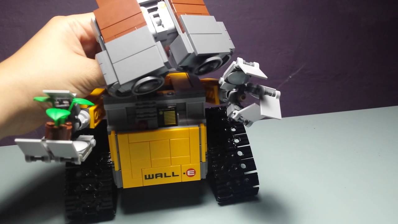 Lego Wall e 21303 neck issue - YouTube