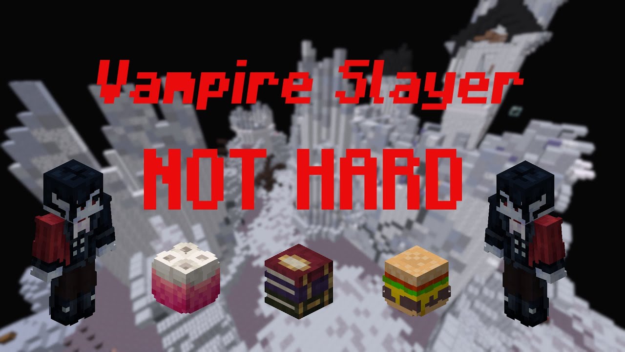 Vampire Slayer Tier 5 TIPS & TRICKS | Hypixel Skyblock - YouTube