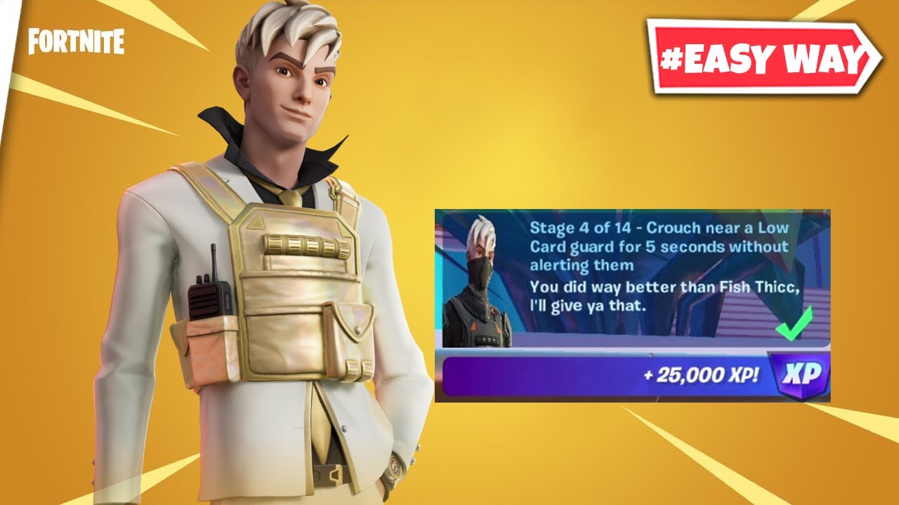 How to Crouch near a low card guard for 5 seconds without alerting them ...