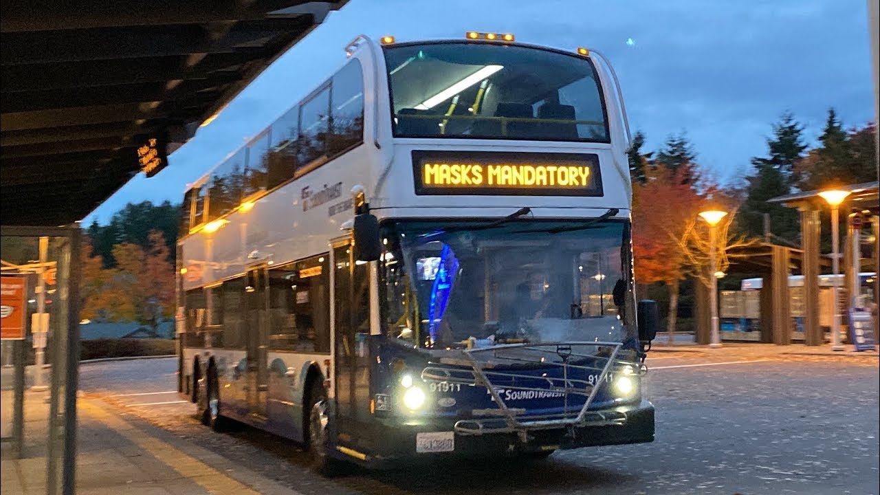 Sound transit rt 512 to Everett via Lynnwood 23 - YouTube