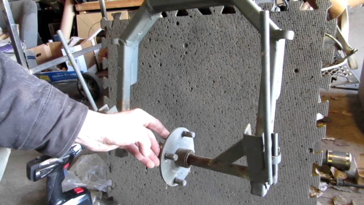 Fat Tire Minibike | Front Forks | Closer Look - YouTube