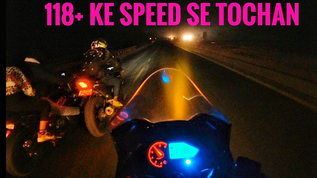 R_15 ho gayi kharab😔 | Rat ko mare tochan bike ko 118+ ke speed mai 😱🥵 ...