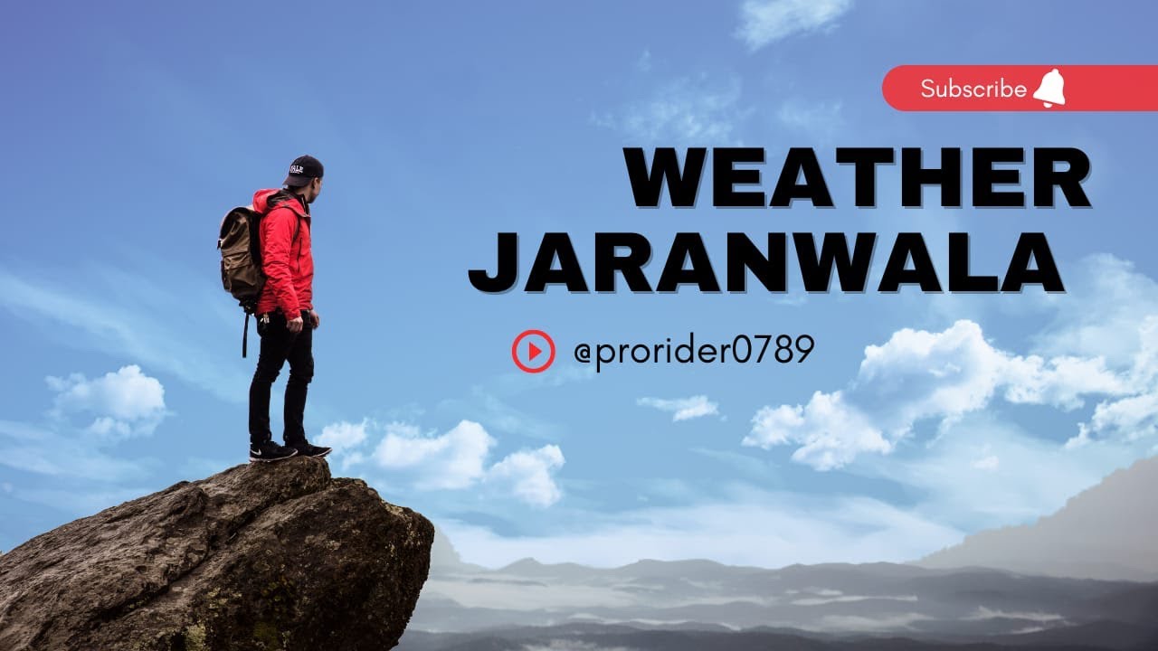 Best Jaranwala Weather Today - YouTube