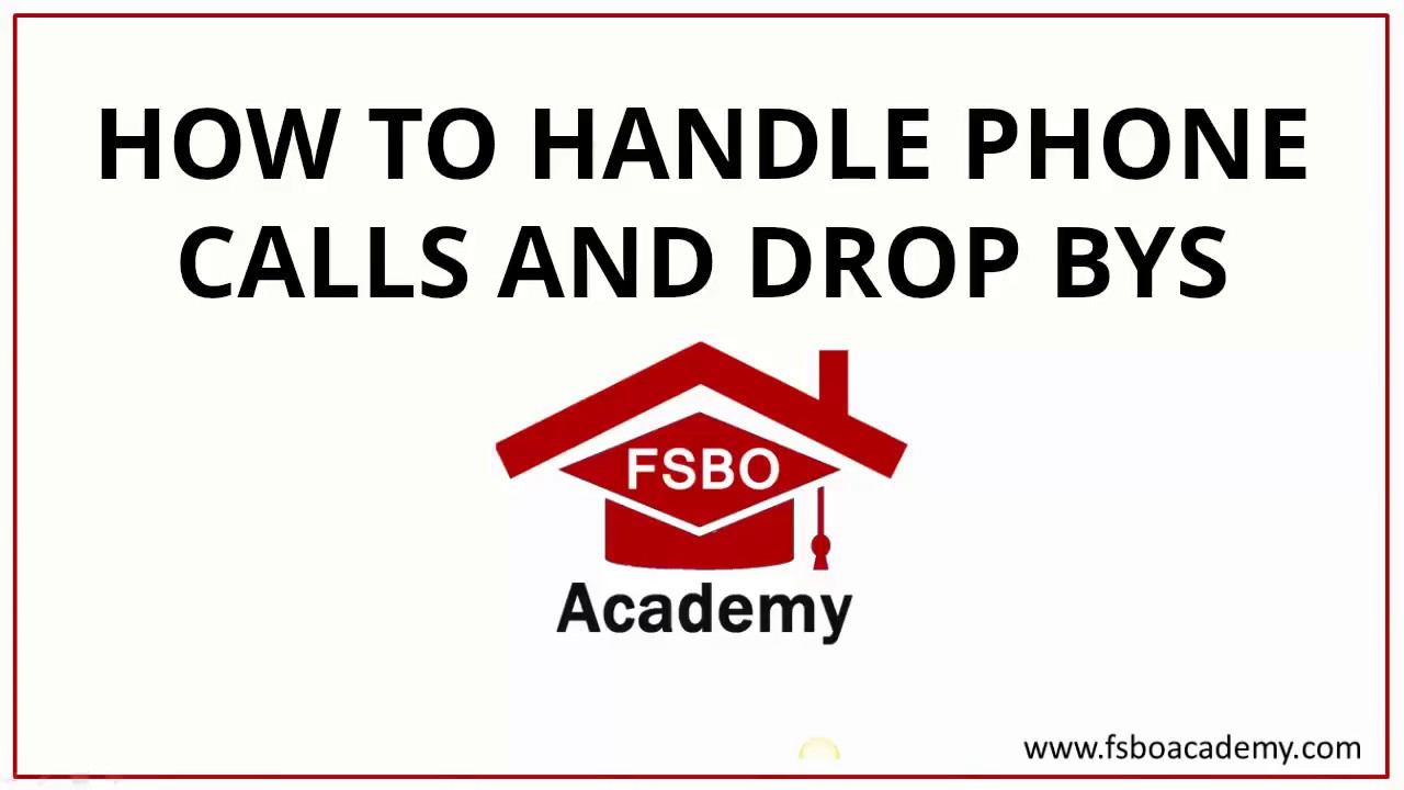 HOW TO HANDLE PHONE CALLS AND DROP BYS - YouTube