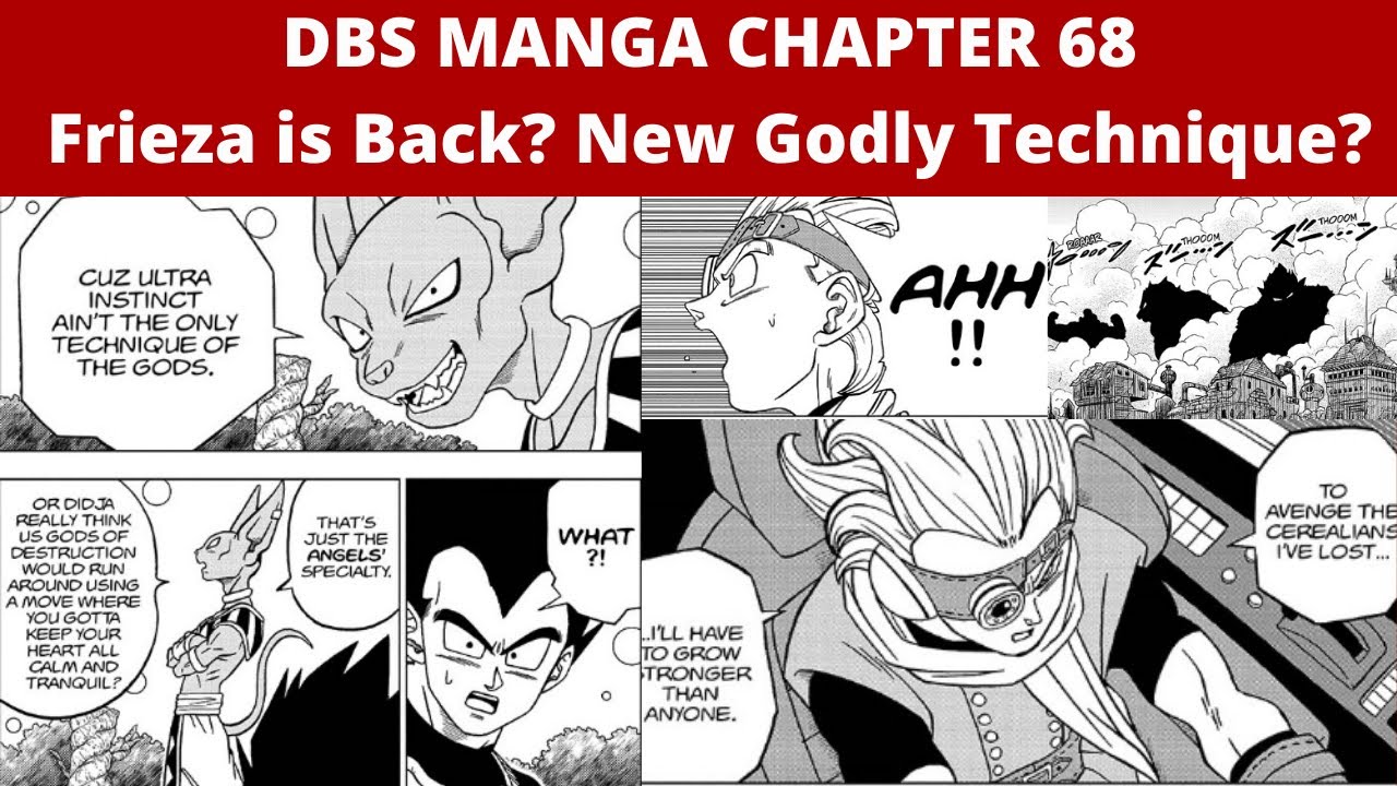 DBS Manga Chapter 68 No Commentary - YouTube