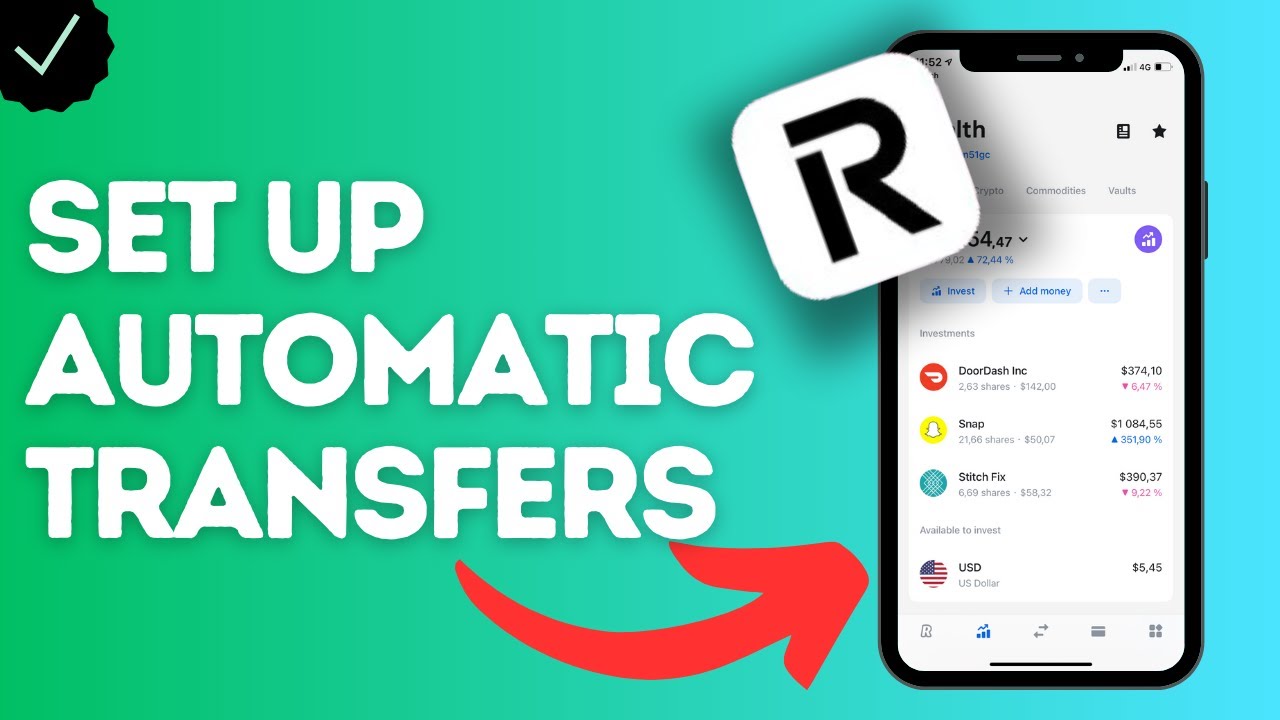 How to set up automatic transfers in Revolut? - YouTube
