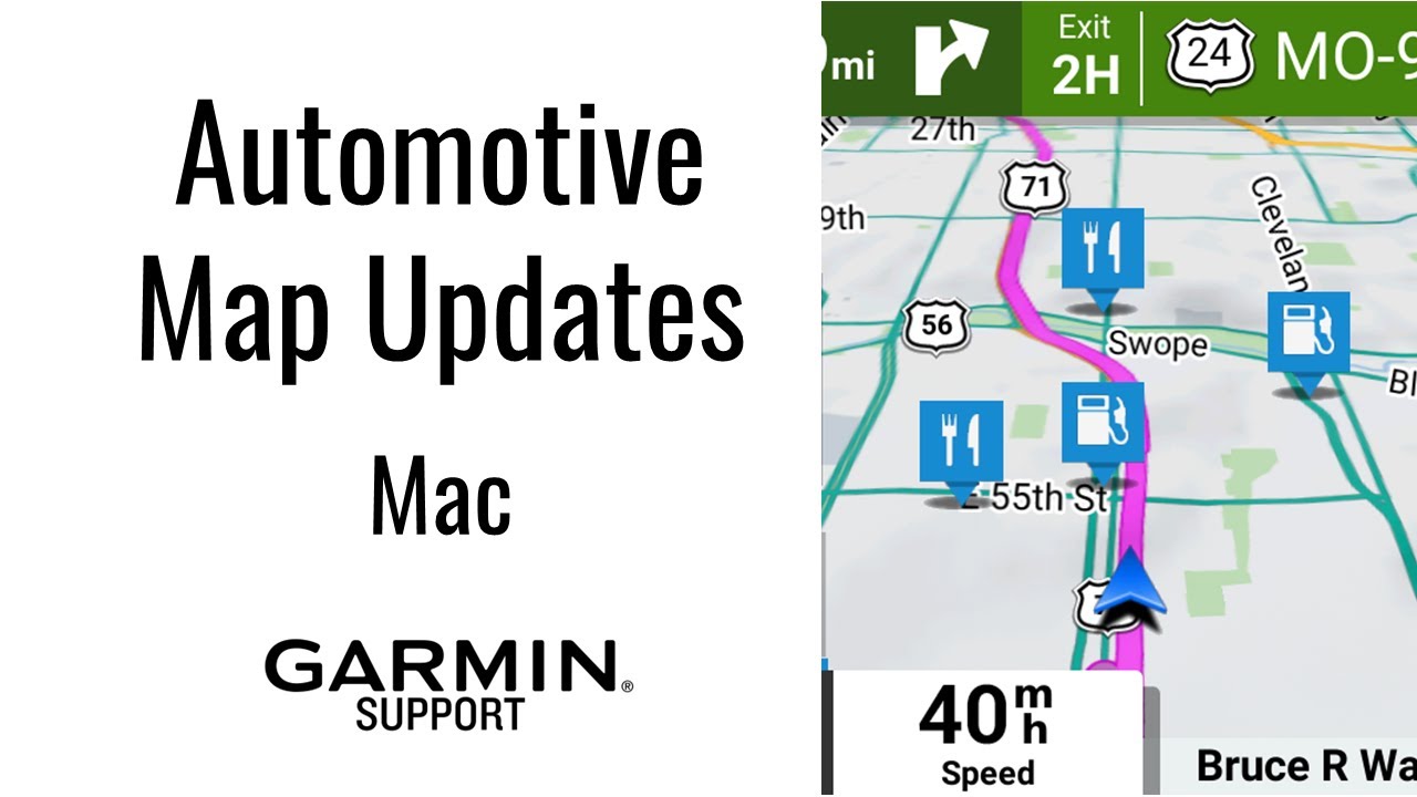 Automotive Map Updates (Mac) | Garmin Support - YouTube
