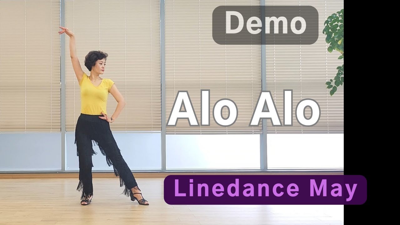 Alo Alo Line Dance (Improver: Junghye Yoon & Christie Lim) - Demo - YouTube