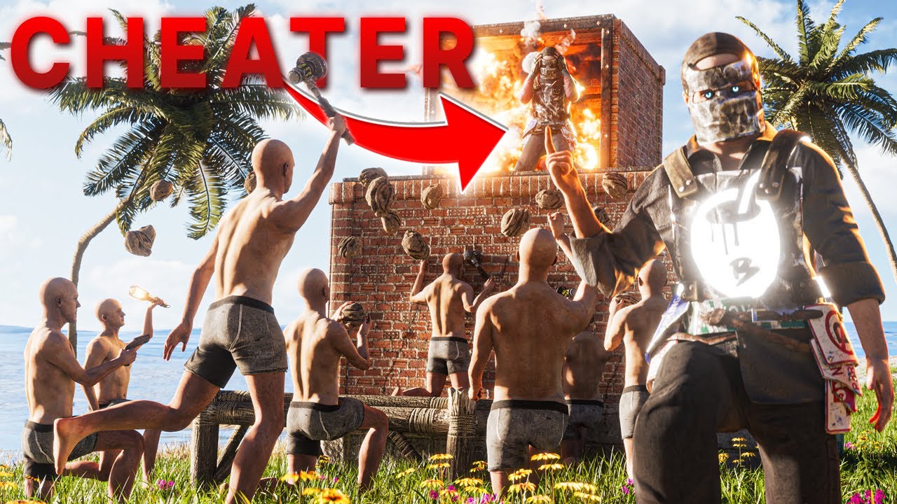 I Made A CHEATER Rage Quit Rust - YouTube