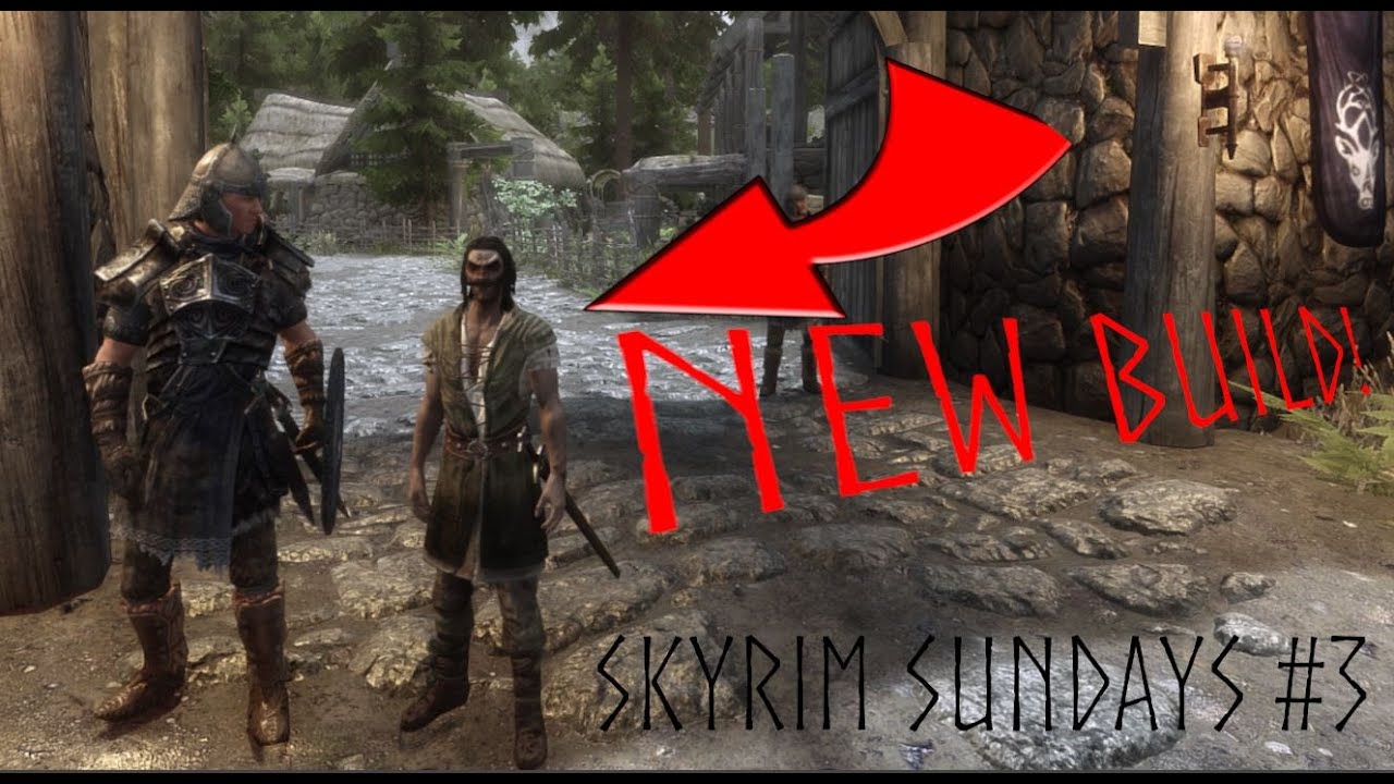 NEW Wildlander Spell Sword Build! (Skyrim Sundays #3) - YouTube