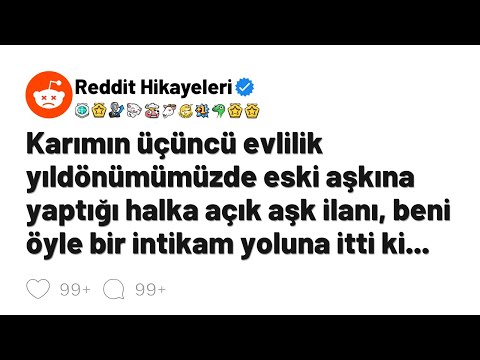 Karımın üçüncü evlilik yıldönümümüzde eski aşkına yaptığı halka açık aşk ilanı
