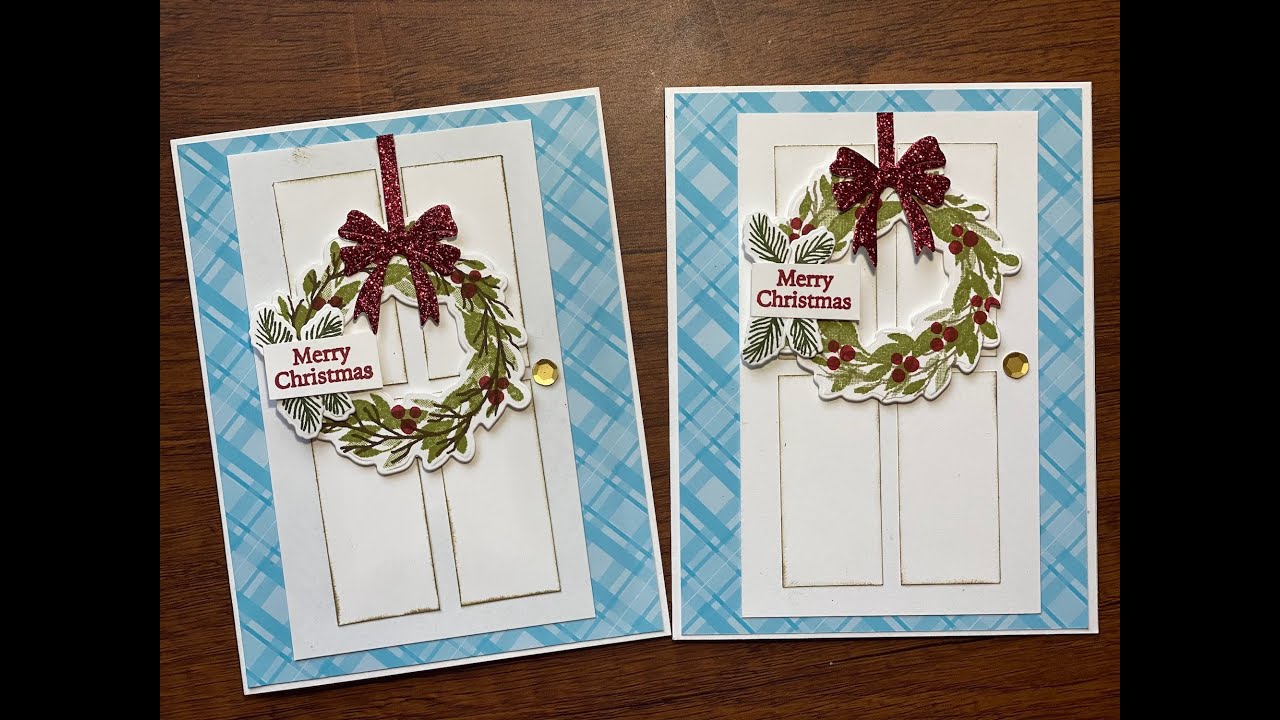 Christmas Door card - YouTube