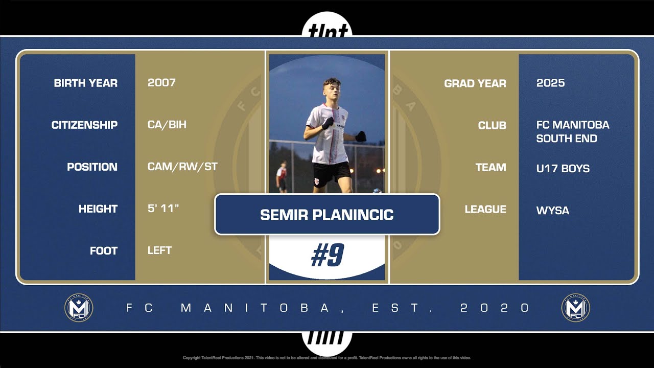 Semir Planincic 2024 FCM Highlight Video - YouTube