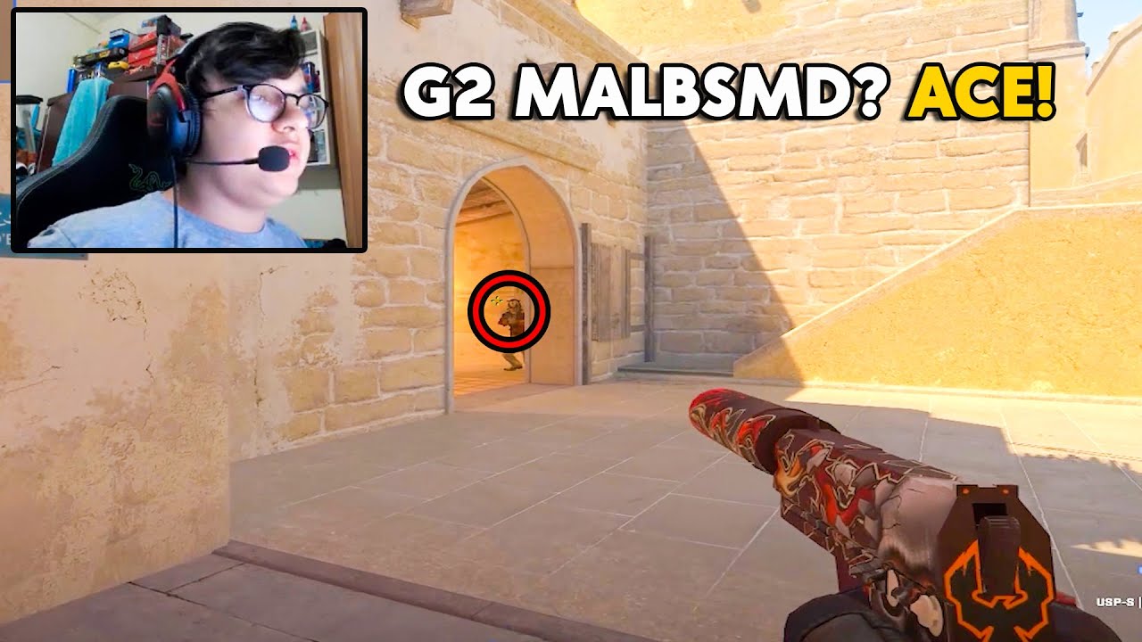 G2's New Player MALBSMD Gets an Ace! JAME stunning Ace! CS2 Highlights ...