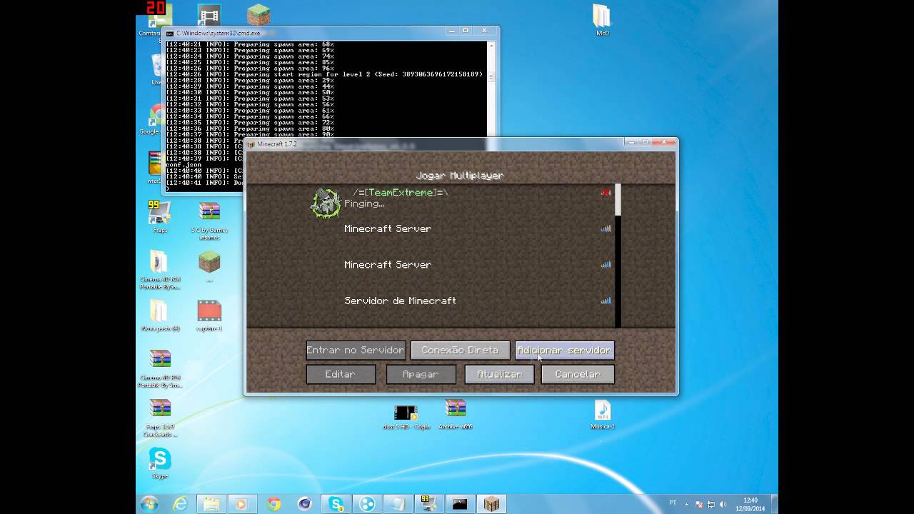 [ Tutorial ] Plugin de portal Minecraft 1.7.2 - YouTube