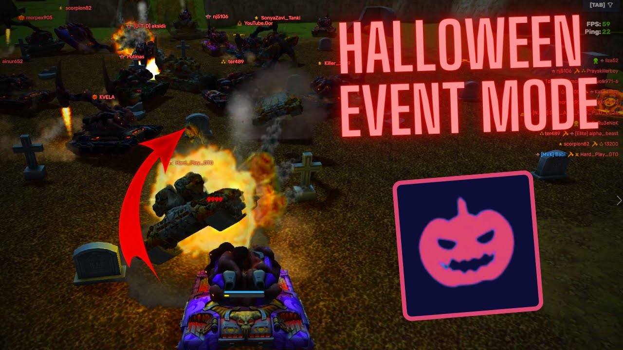 Halloween Event Mode *EPIC* Kill Montage! - Tanki Online - YouTube