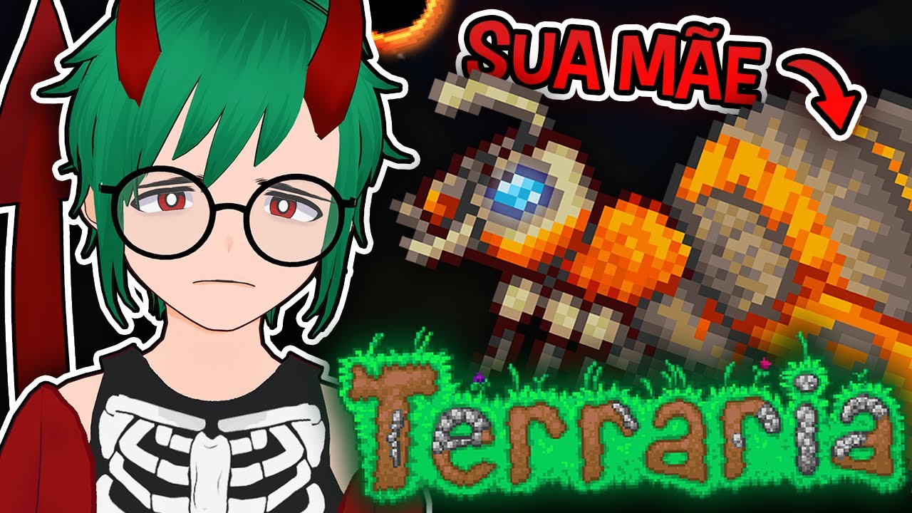 AI QUE "MEDUUU" TÁ ROLANDO ECLIPSE (Terraria) - YouTube