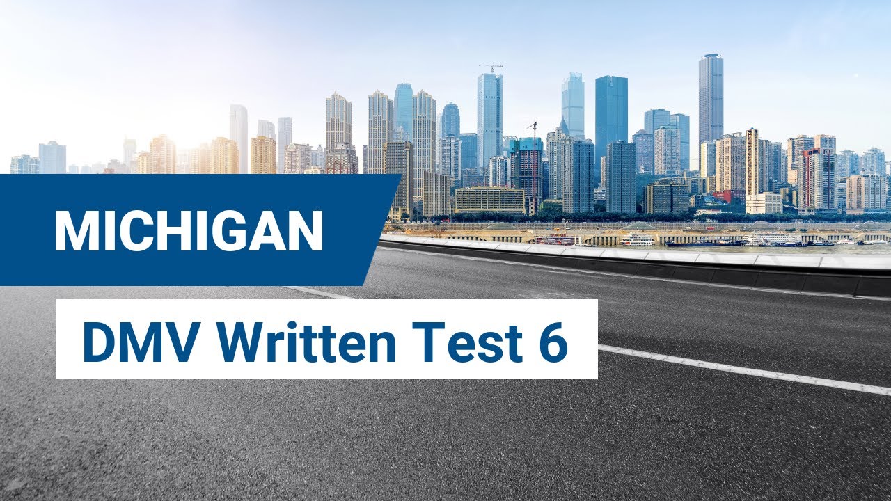 2024 Michigan DMV Written Test #6 - YouTube