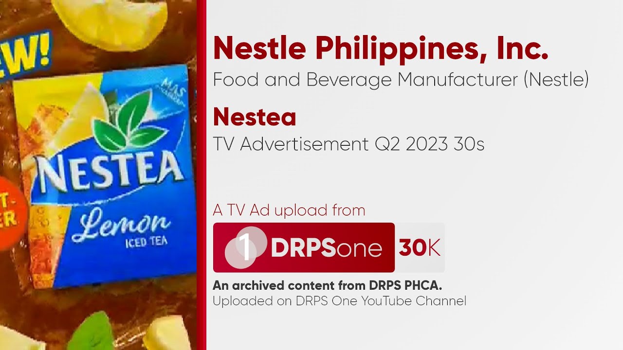 Nestea TV Ad Q2 2023 30s (Philippines) - YouTube