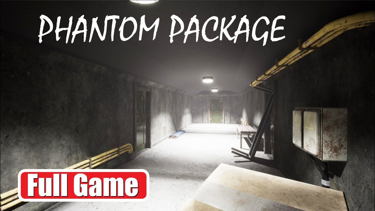 PHANTOM PACKAGE Gameplay 👁 Indie Horror Game with No Commentary - YouTube