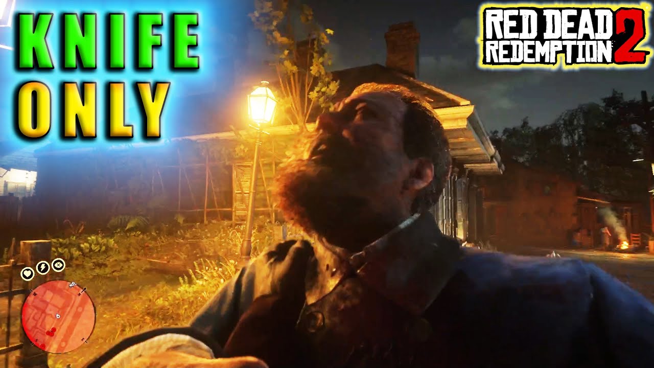 RDR2 - KNIFE Only (Part 3) - YouTube