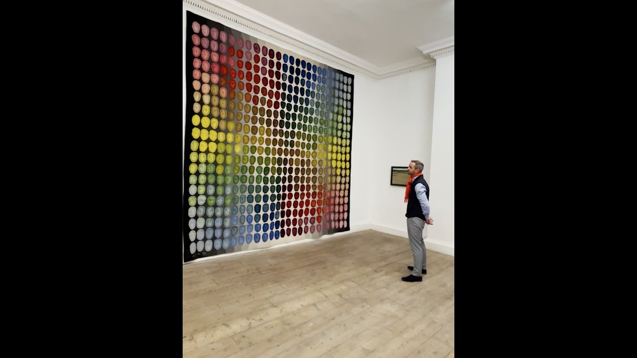 Louis le Brocquy - Cavanagh - Aubusson wool tapestry - YouTube