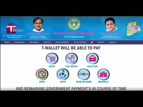 Video on T Wallet - the official digital wallet of Telangana Government ...