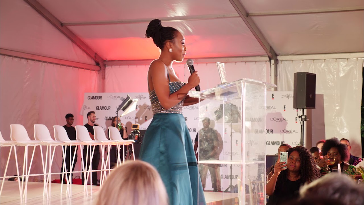 Thabile Ngwato | GLAMOUR South Africa WOTY 2018 - YouTube