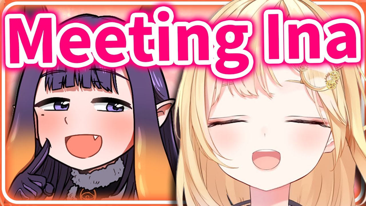 Ame will be Meeting Ina Soon IRL 【Amelia Watson / HololiveEN】 - YouTube