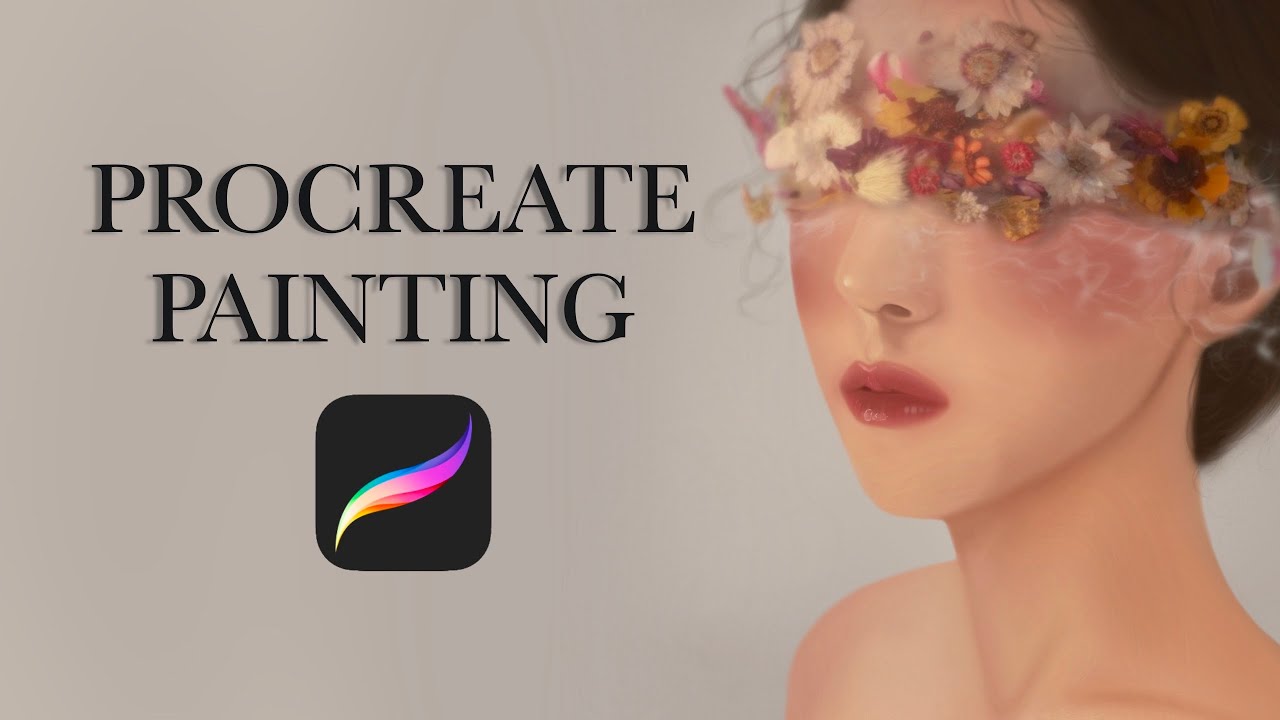 ฝึกวาดรูปด้วย procreate EP1 #procreate drawing#FANart - YouTube