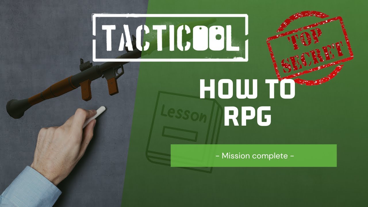 Tacticool: How to RPG? - YouTube