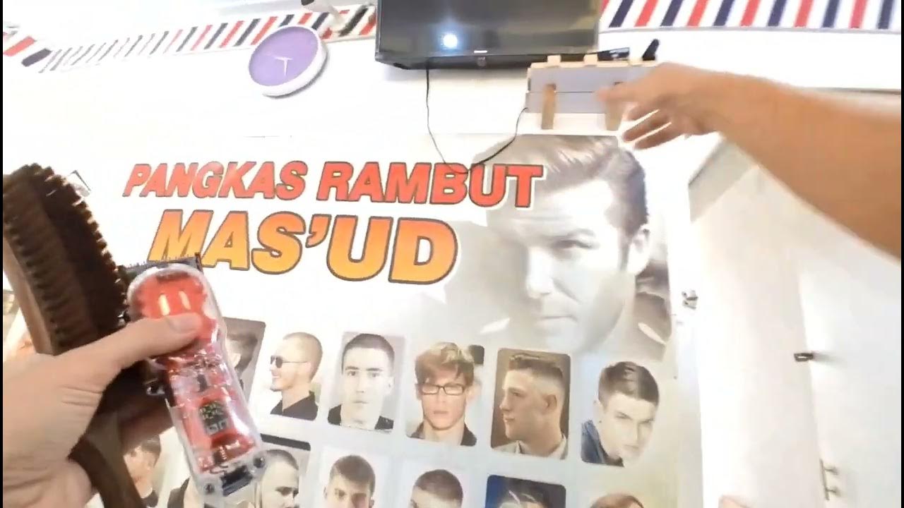 CARA TUTORIAL POTONG RAMBUT PRIA - YouTube