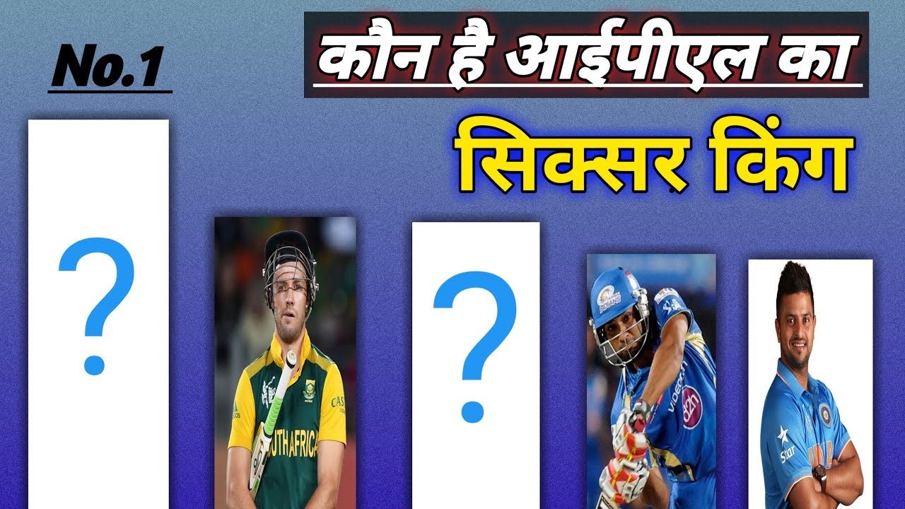 Top 10 sixer king in ipl history| Top 10 sixers king in ipl - YouTube