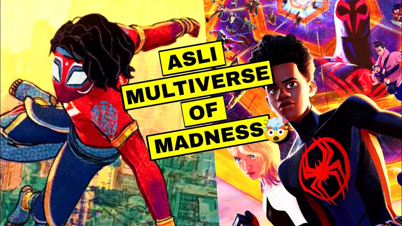 Spiderman Across The Spidervers Review | Hindi Review | Miles Morales ...