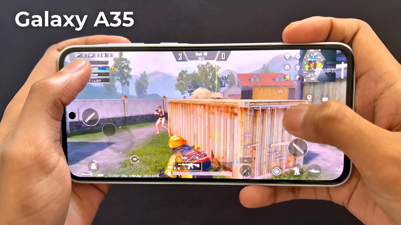 BGMI Test on Samsung Galaxy A35 5G | Real Gaming Performance Review ...