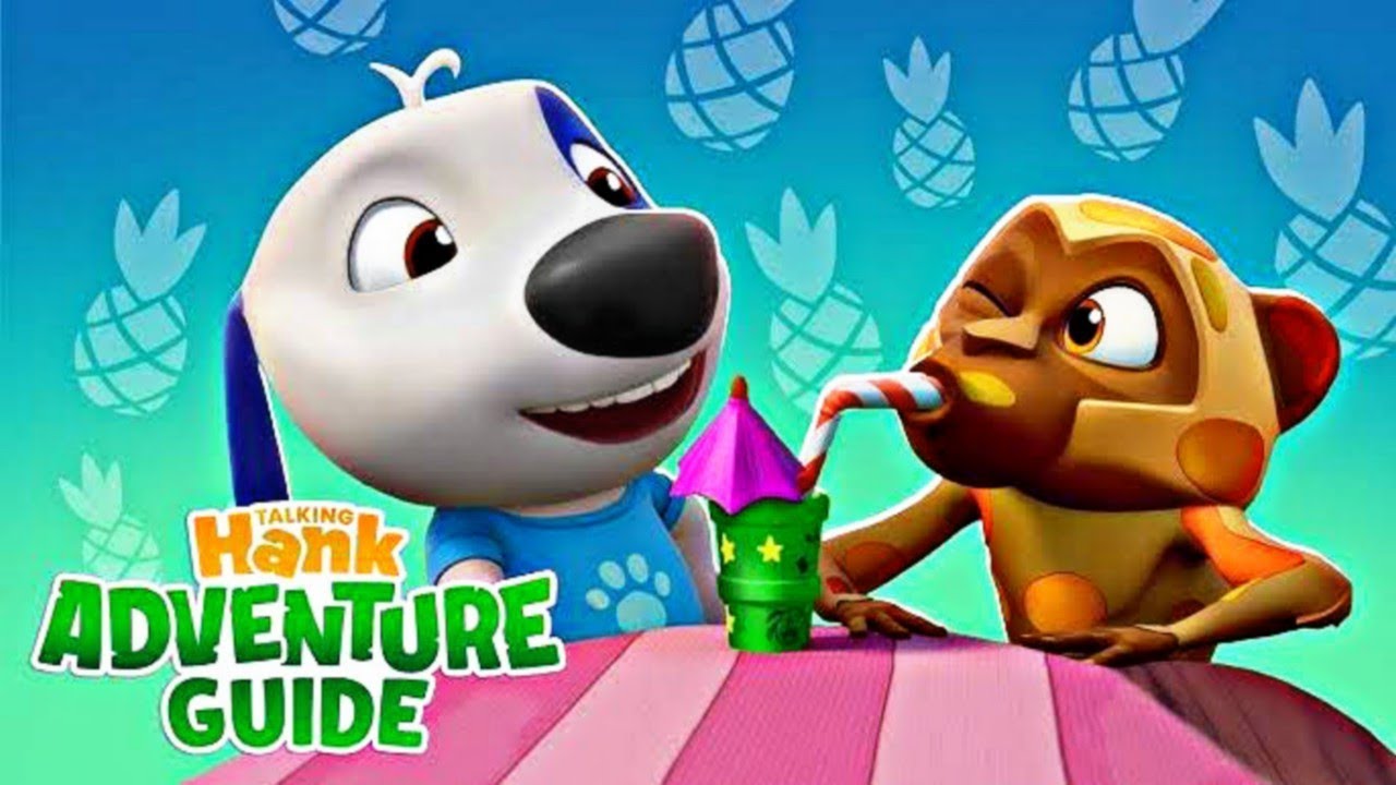 New Update My Talking Hank islands Game play Full Screen - YouTube