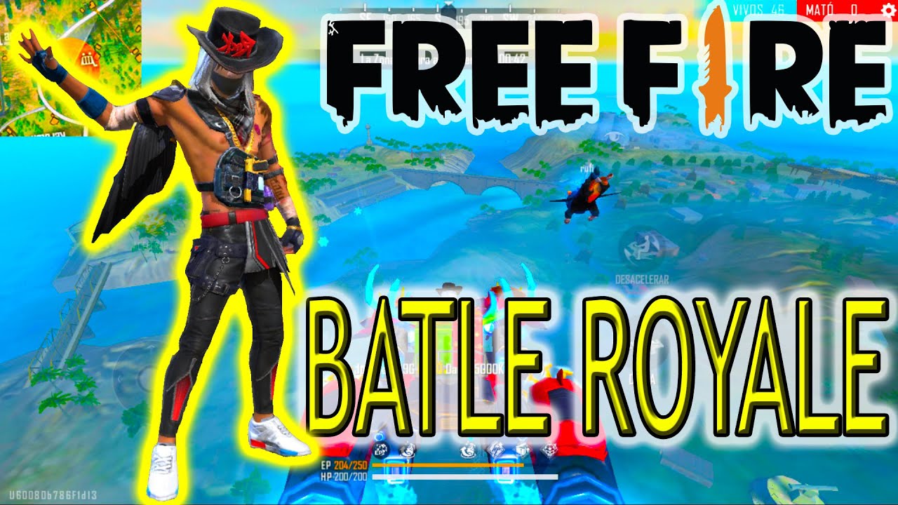 FREE FIRE Gameplay Modo Battle Royale - YouTube