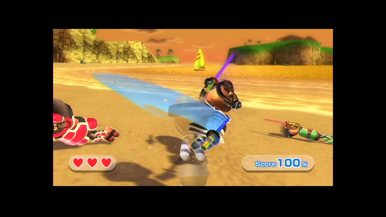 Wii Sports Resort Swordplay Showdown - YouTube