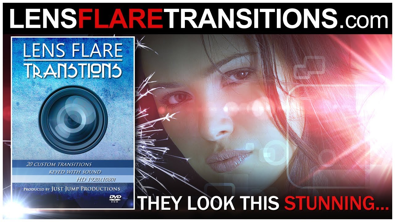 Lens Flare Transitions - YouTube