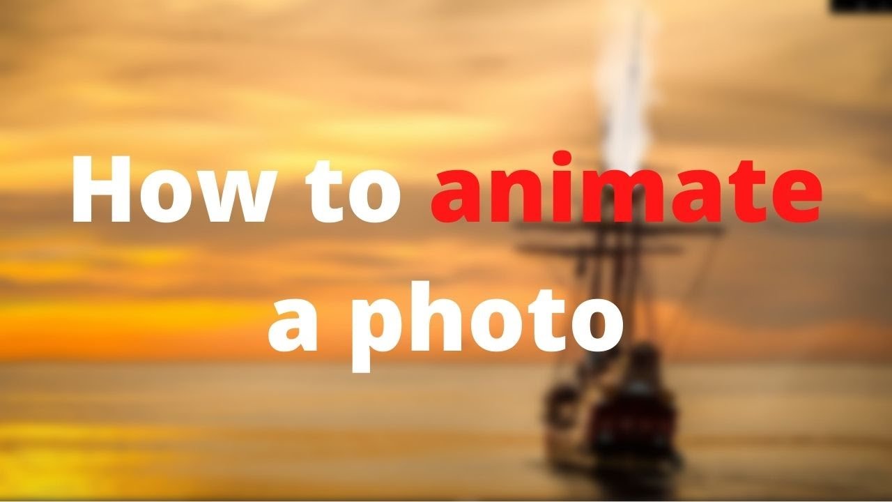 Animate a photo with Photo Vibrance | Music video solution for music ...