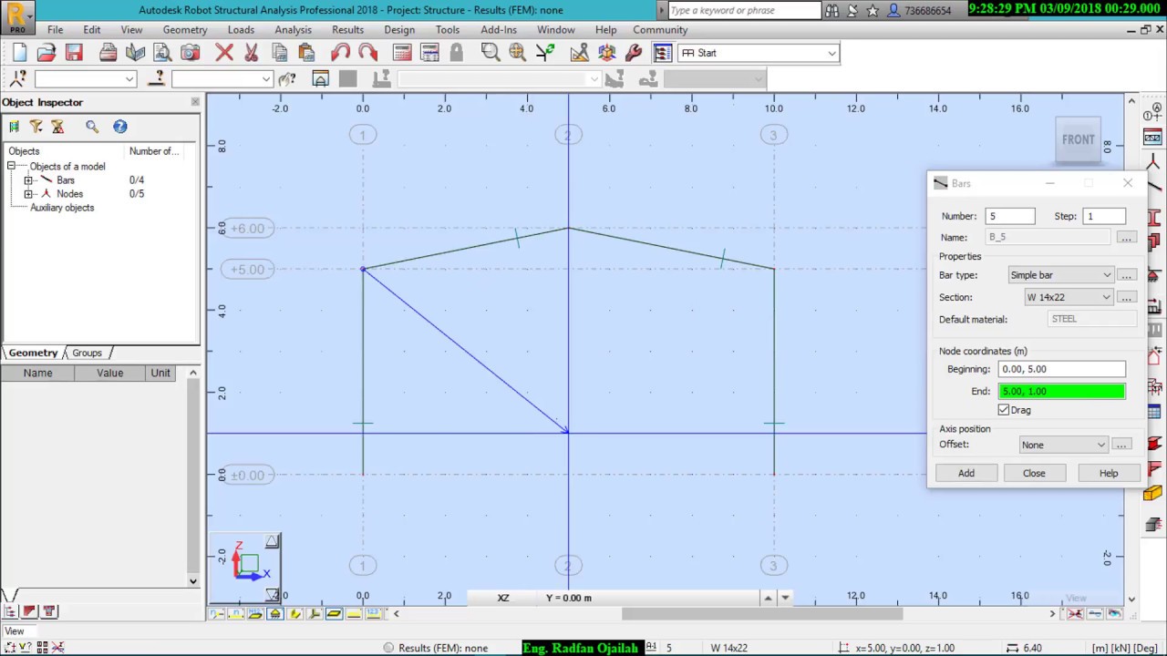Designing a steel structure in Autodesk Robot Structural Analysis Video ...