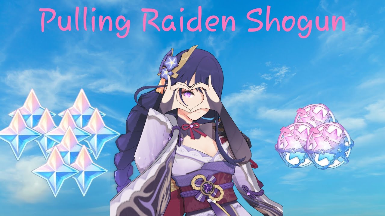 Pulling For The Raiden Shogun In Genshin Impact!! #genshinimpact # ...