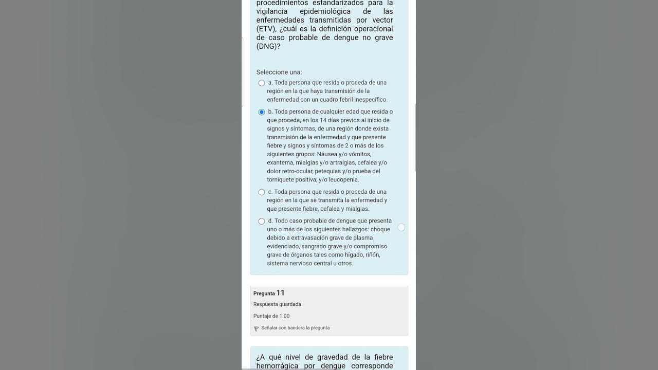 Prevención, diagnóstico y tratamiento del dengue 2024 - Evaluación Modulo 1 - YouTube