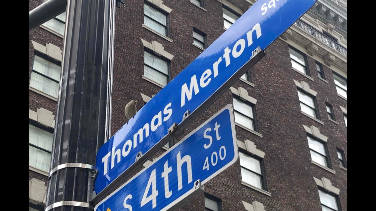 Mertonian Pilgrimage (Thomas Merton Square in Louisville KY) - YouTube