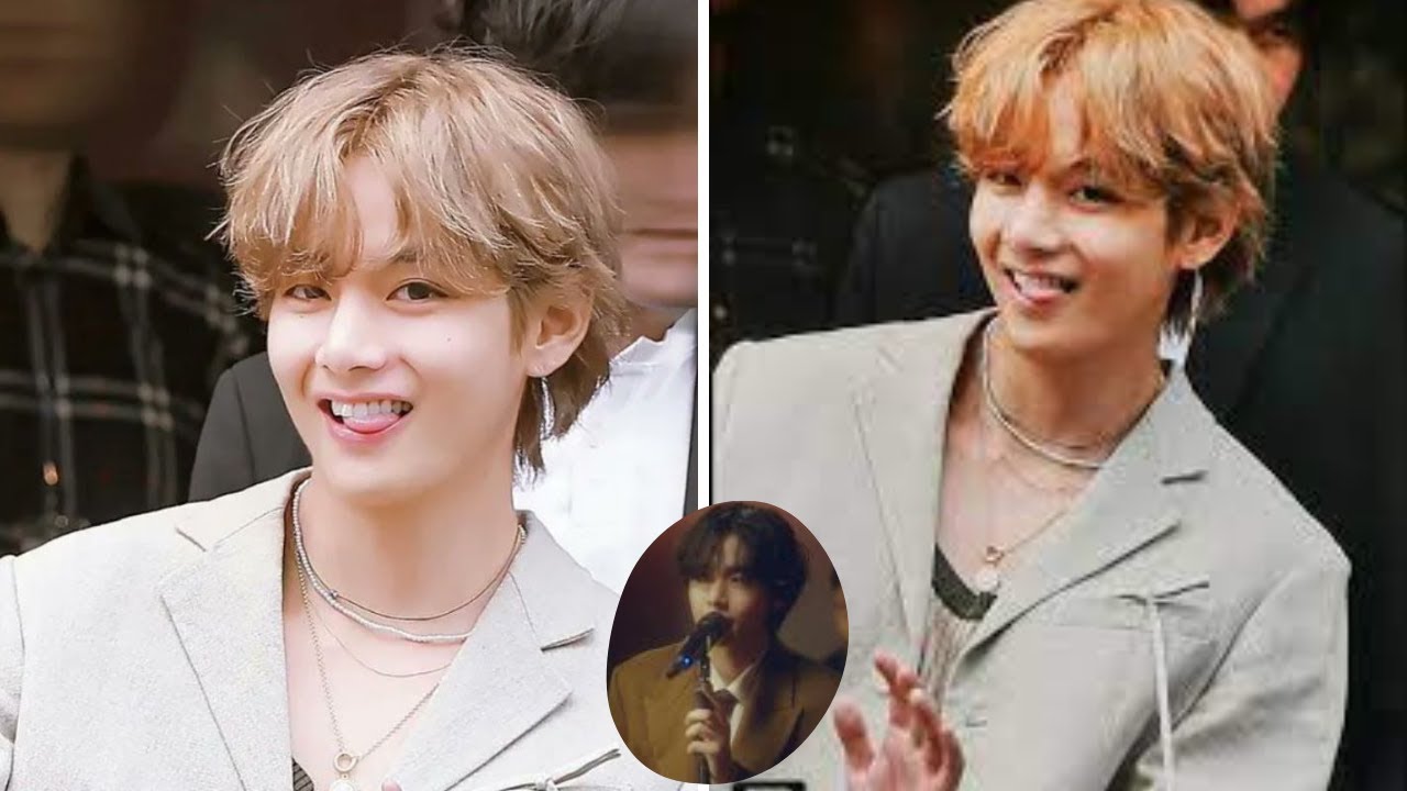 BTS’ Taehyung appears singing along with a beautiful woman. - YouTube