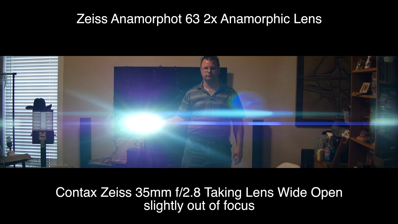 Zeiss Anamorphot 63 2x Test Footage - YouTube