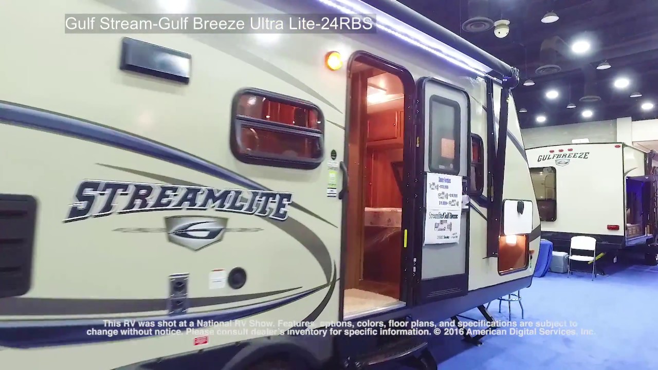 2017 Gulf Stream RV Gulf Breeze Ultra Lite 24RBS - YouTube