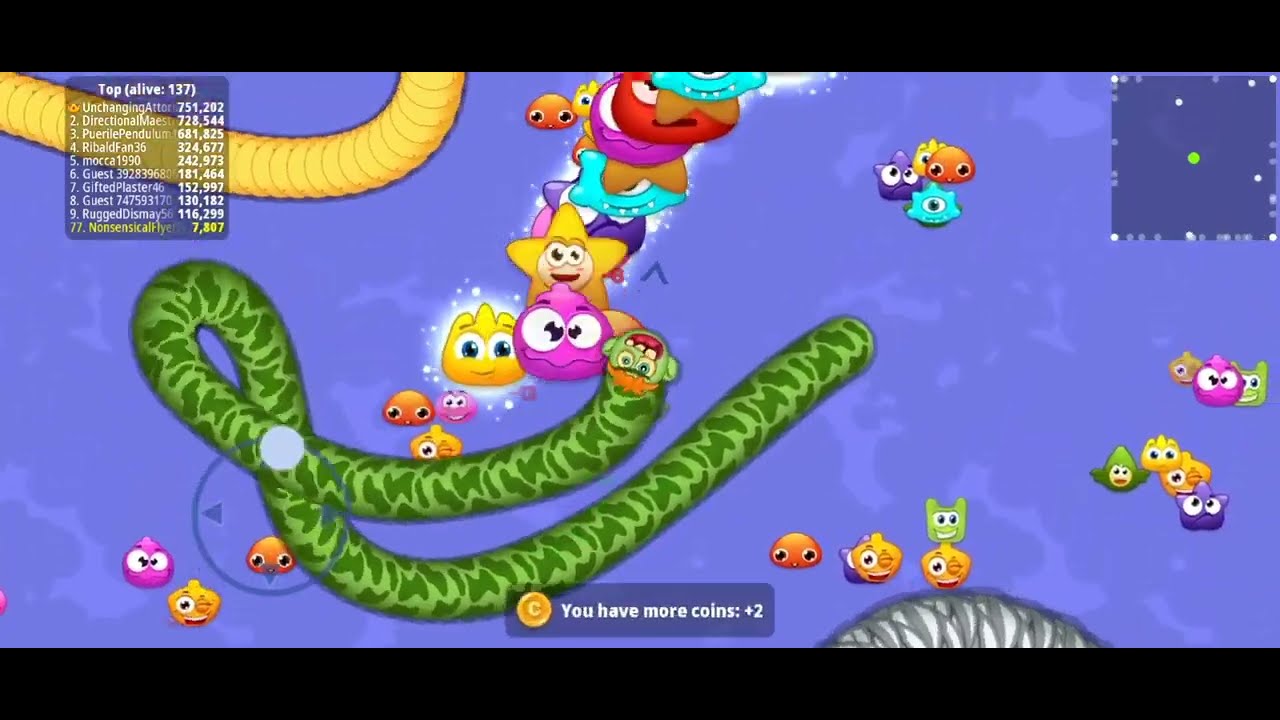 Worma Hunt Snake Zone io Big Snake | Snake fun Game Play | Android Game ...